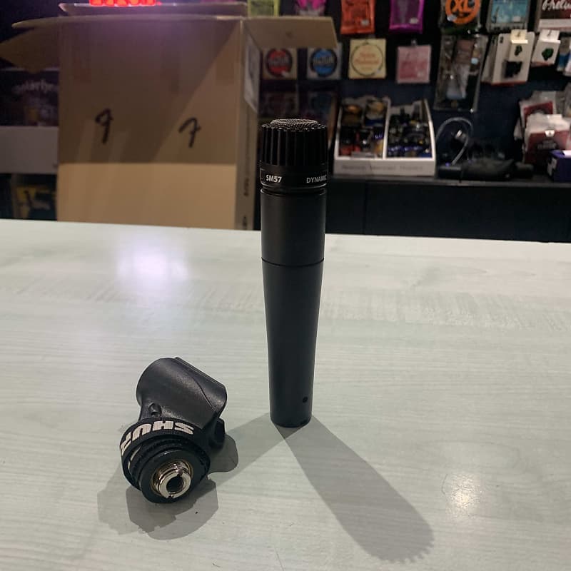 Shure SM57 Cardioid Dynamic Microphone 1984 - Present - Black | Reverb