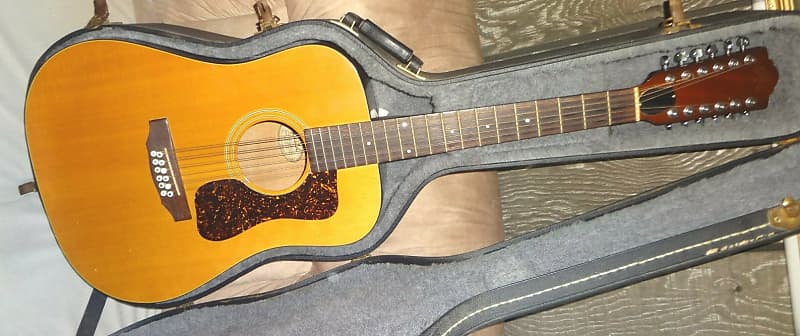 Guild D4-12 NT USA Guitar | Reverb
