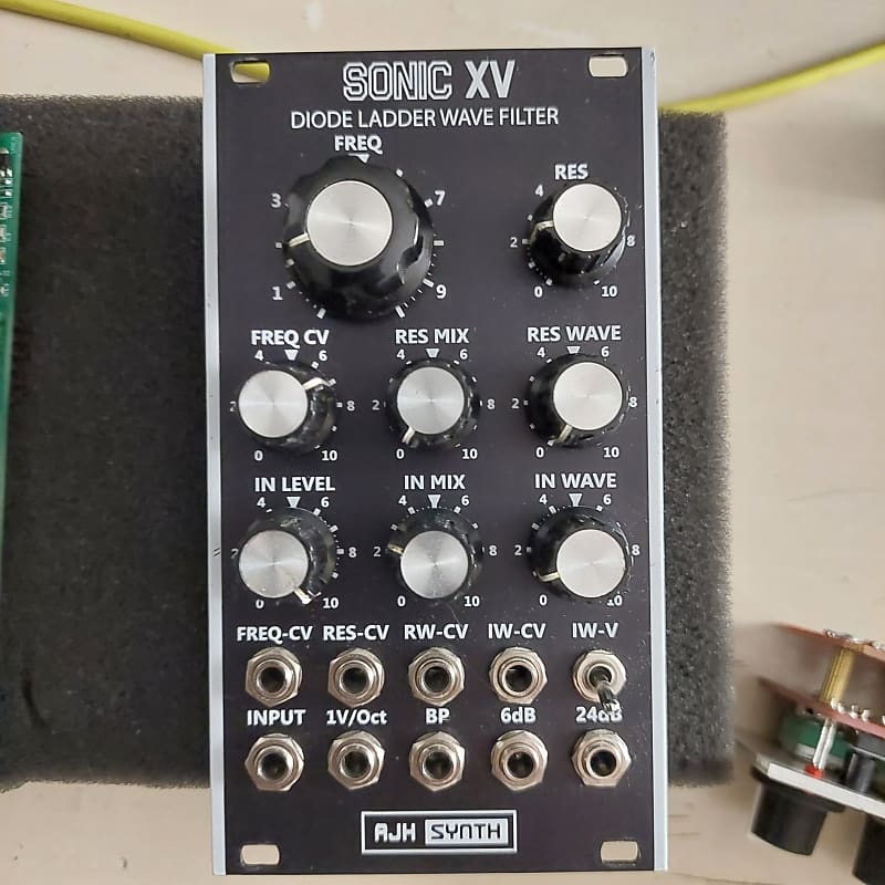 AJH Synth Sonic XV Diode Ladder Filter - Black | Reverb
