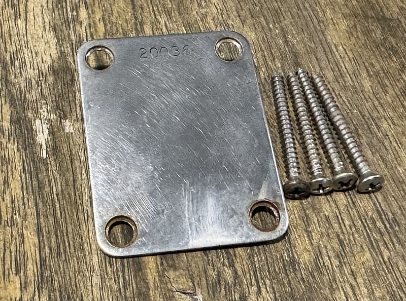 Clapton Blackie 20036 Repro Relic Stratocaster Neck Plate - 2 | Reverb