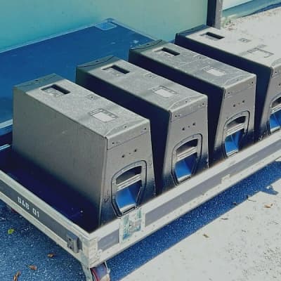 D&B Audiotechnik Q1 Line Array Speaker W/Case (Lot of Four) | Reverb