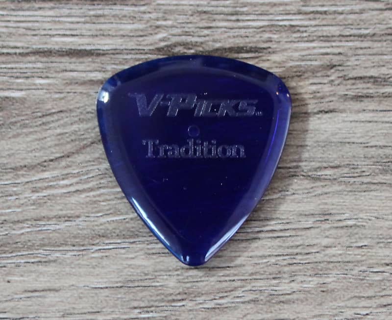 V-Picks Sapphire Tradition 2.75mm Clear Custom Guitar Pick | Reverb