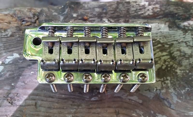 Vintage Fender American Standard 6 point WIDE string spacing | Reverb
