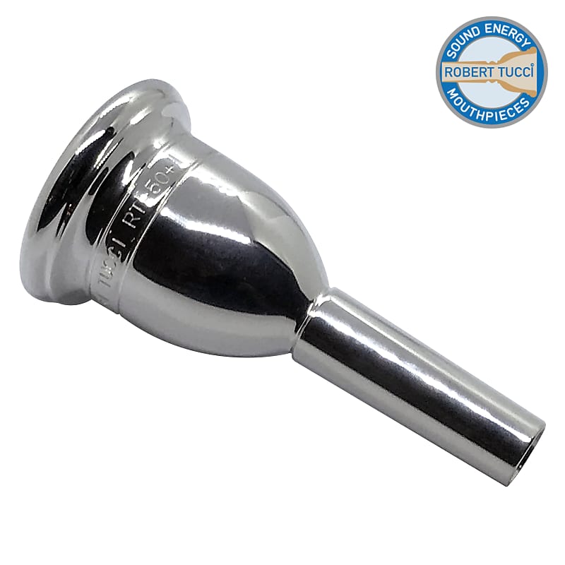 Robert Tucci RT-50+ Heavy Shell Tuba Mouthpiece - Gold | Reverb