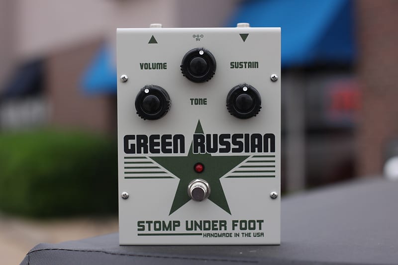 Stomp Under Foot - Vintage Green Russian - Free Shipping! | Reverb
