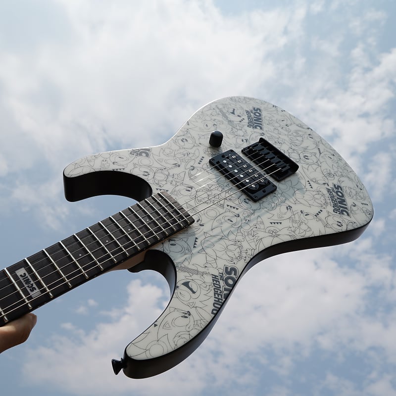 ESP SONIC THE HEDGEHOG GUITAR III - Classic Sonic Edition - | Reverb