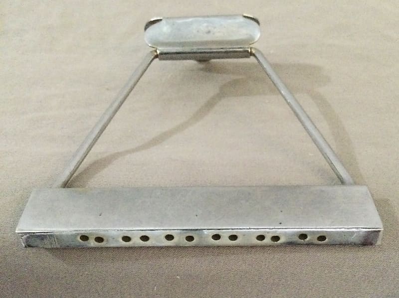 12 string guitar tail piece Chrome | Reverb