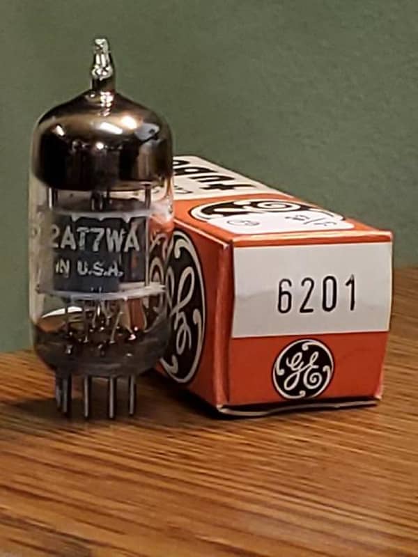 GE 6201/12AT7WA NOS/NIB Low noise/rugged construction TV-7 | Reverb