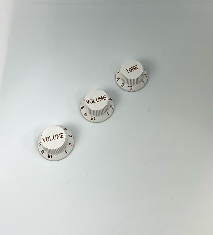 Fender Strat Style Knob Set - | Reverb