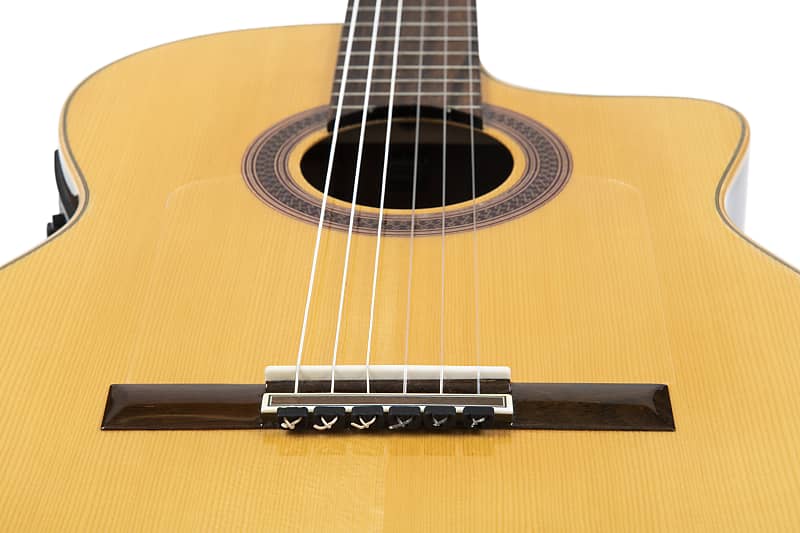 Guitar Bridge Beads String Tie Blocks Black Classical | Reverb