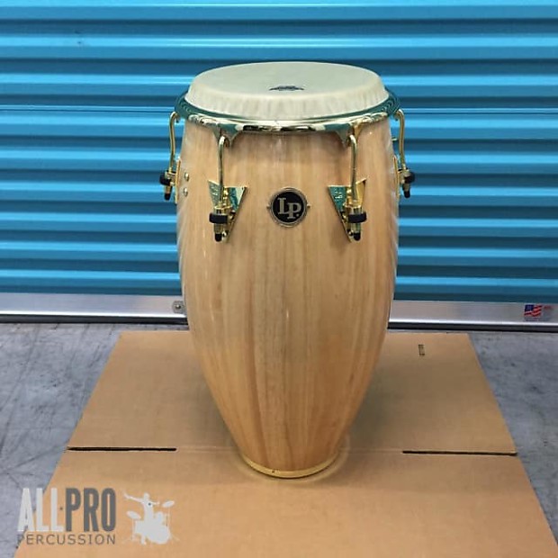 LP Classic Model Wood 11-3/4" Conga - Natural / Gold Hardware | Reverb