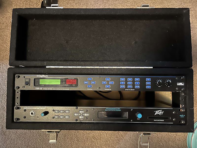 Peavey Pro flex II & Digitech TSR 12 w/case | Reverb