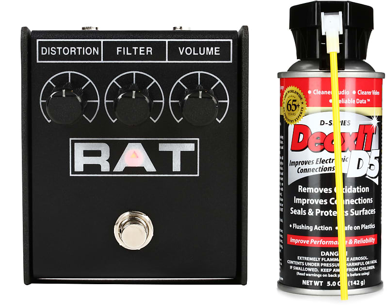 Pro Co RAT 2 Distortion / Fuzz / Overdrive Pedal Bundle with | Reverb
