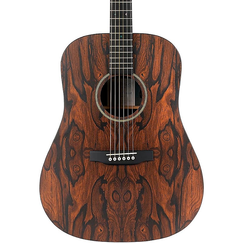Martin D-X1E Special X Series HPL Ziricote Dreadnought | Reverb
