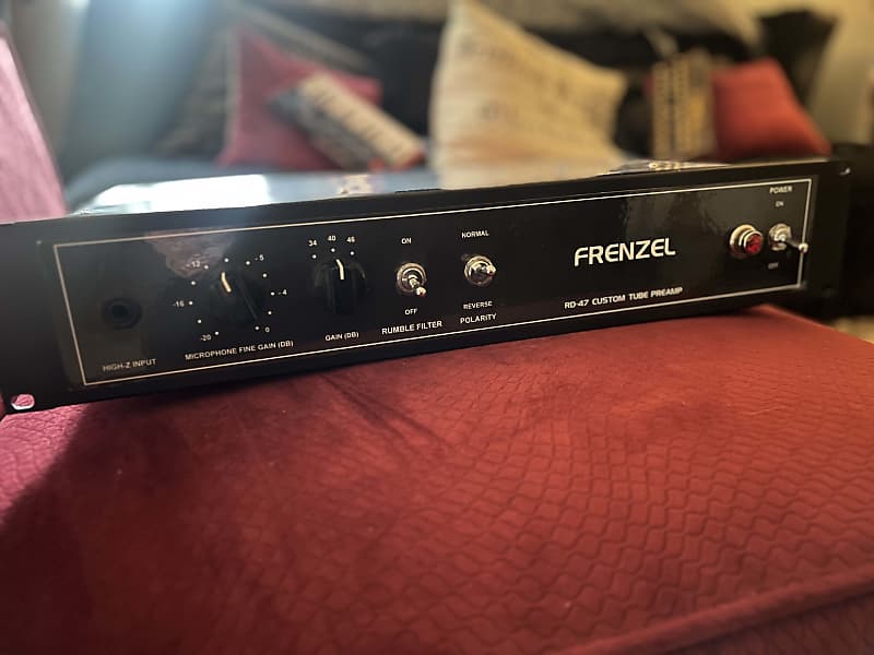 Frenzel - Texas creation of Redd 47 tube preamp | Reverb