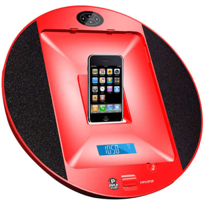 Pyle - PIPDSP2R - iPod/iPhone iPad Touch Screen Dock with FM | Reverb