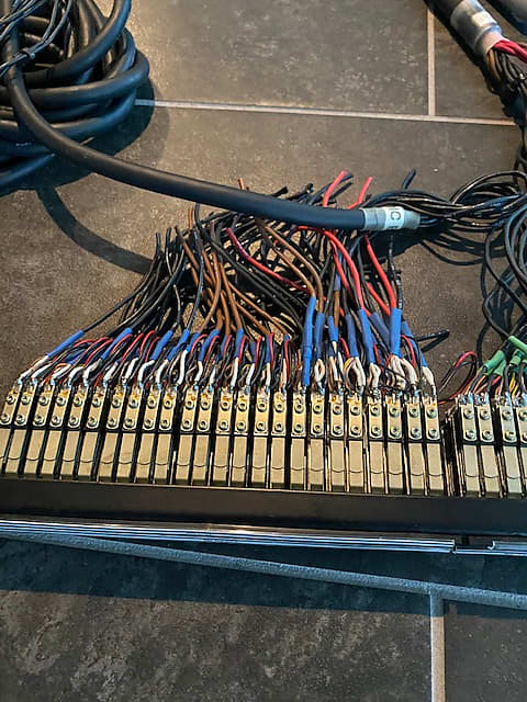 ADC Patch Bay, In/Out Panel, and Mogami Snakes | Reverb