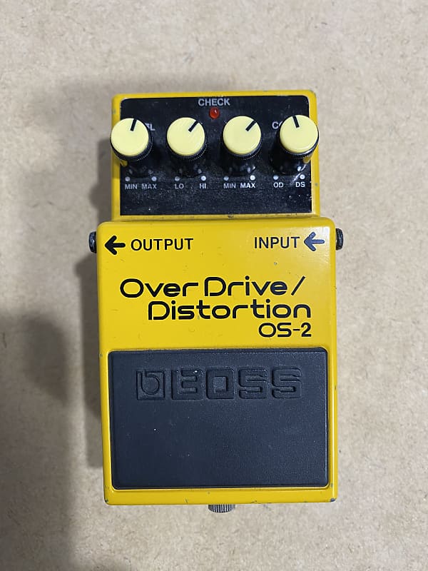 Boss OS-2 OverDrive/Distortion (Silver Label) 2001 | Reverb