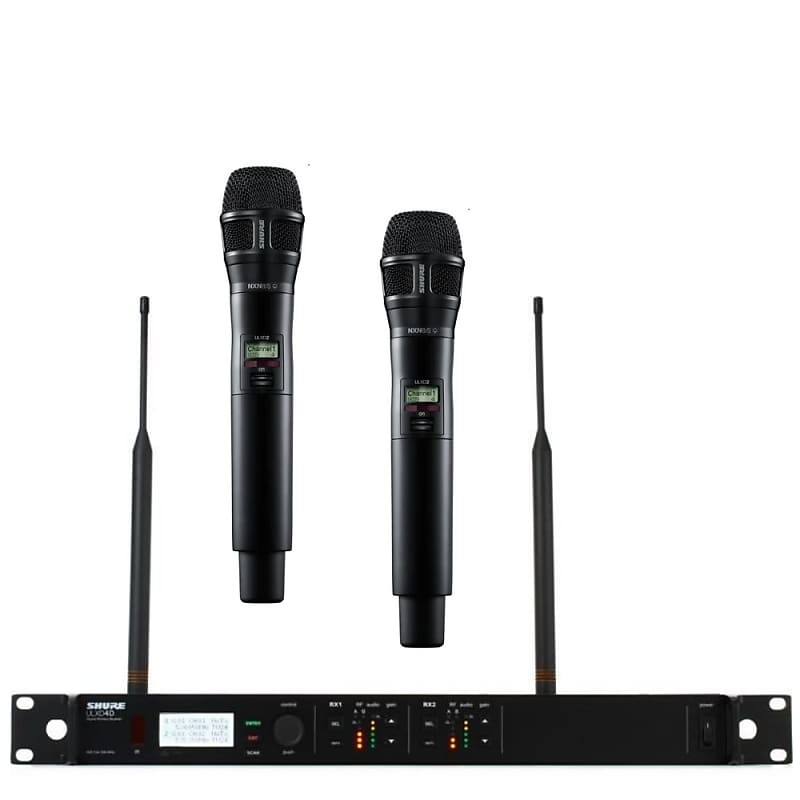 SHURE ULXD4D/N8SB-G50 Dual Channel / Dual Mic Rackmount | Reverb
