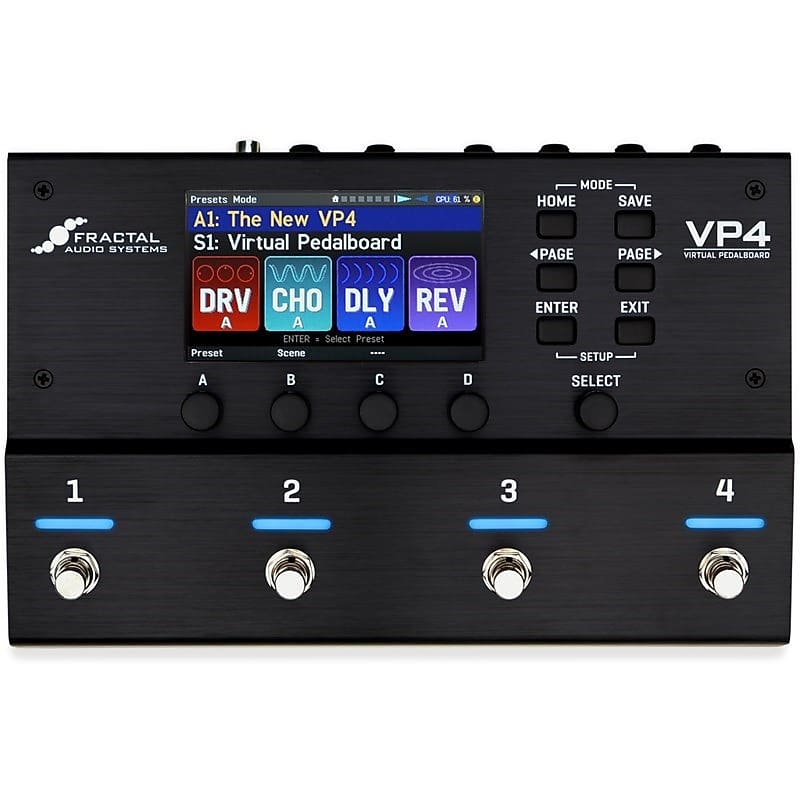 FRACTAL AUDIO SYSTEMS VIRTUAL PEDALBOARD VP4 | Reverb