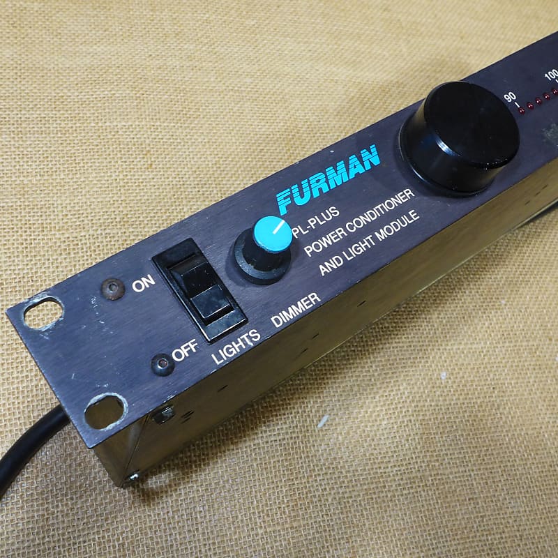 Furman PL-Plus Power Conditioner w/ Voltmeter Rackmount - | Reverb