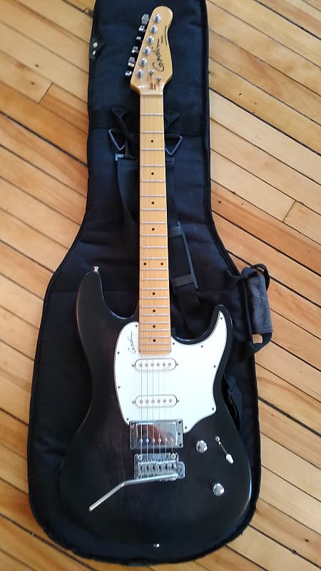 Godin Session Electric Guitar black burst HSS 2010 telecaster | Reverb