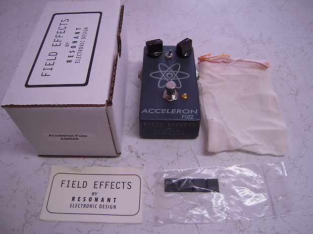 Resonant Field Effects Acceleron fuzz pedal 2016 Green | Reverb