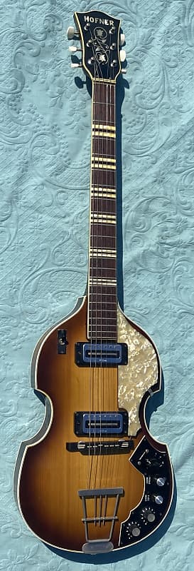 Hofner 459-TZ Violin Guitar 1966 - Violin Sunburst | Reverb Australia