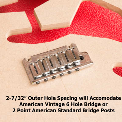 Stratocaster 1958 - 1965 Vintage Body Guitar Router Templates | Reverb