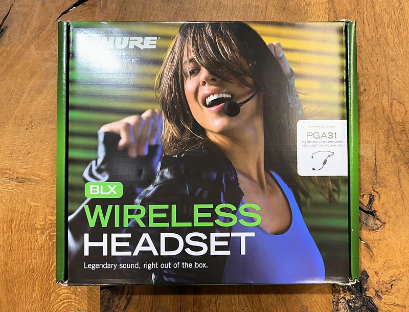 Shure BLX14/PGA31 Wireless Headset Microphone System | Reverb UK