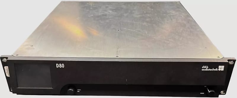 D&B Audiotechnik D80 Power Amp (One) THS | Reverb