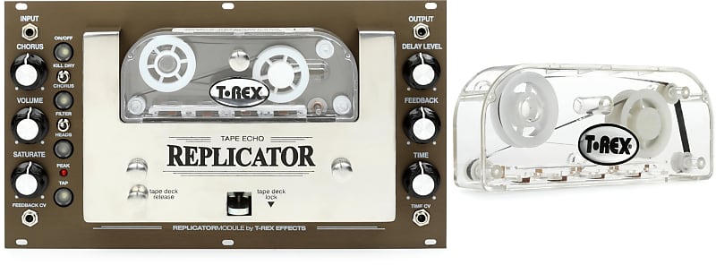 T-Rex Replicator Eurorack Analog Tape Delay Module Bundle | Reverb