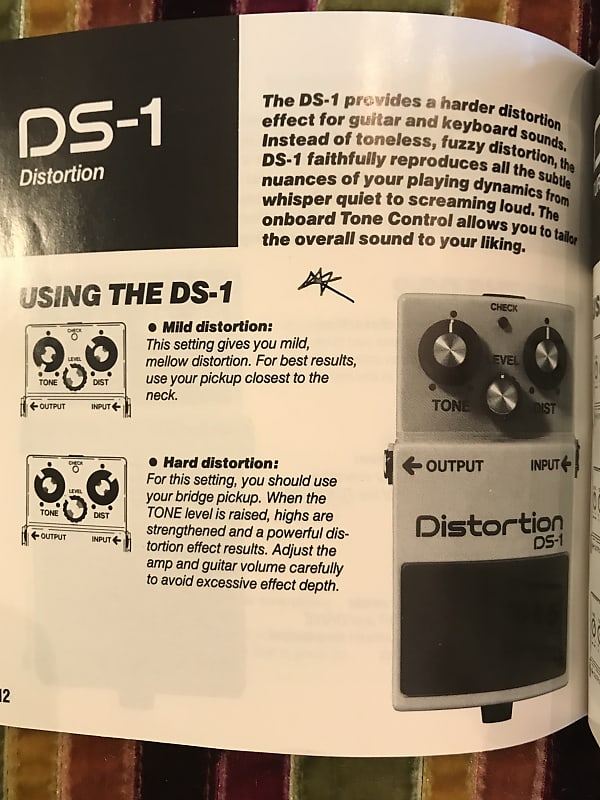 Boss Guitar effects guide book Vol.10 1994 Multi | Reverb