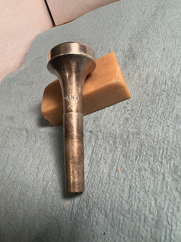 Conn 4 Silver cornet mouthpiece | Reverb