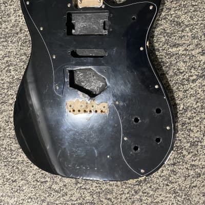 Fender Telecaster Custom Pickguard 1975 - Black | Reverb