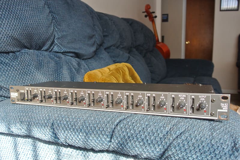 Rane SM82 stereo mixer SM-82 with power adapter - free | Reverb