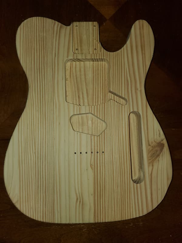 Unfinished Telecaster Style Body | Universal Neck & Middle | Reverb