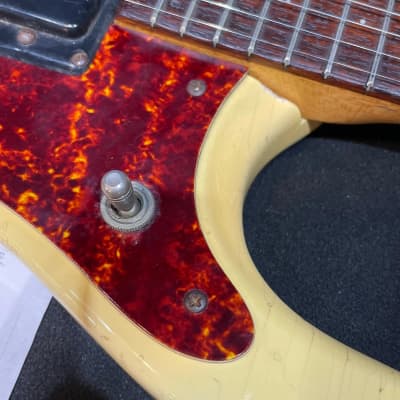 Mosrite 1966 The Ventures Model Mark V White (S/N:B1226) | Reverb