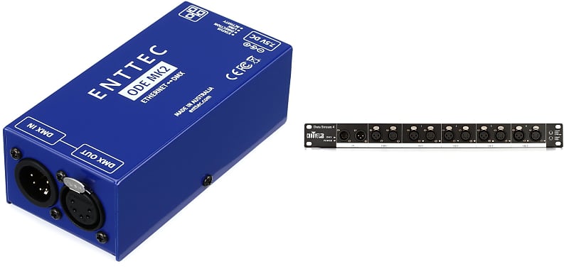 Chauvet DJ Data Stream 4 - 4-Port DMX Splitter Bundle with | Reverb