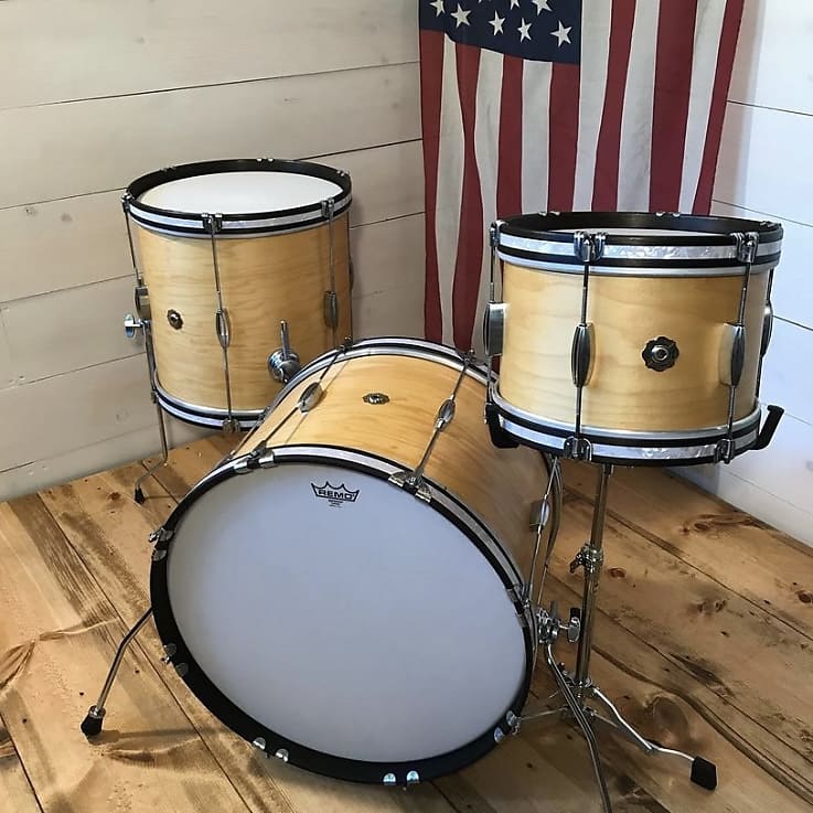 Firehouse Drums Maple/Poplar Downbeat Club Kit | Reverb