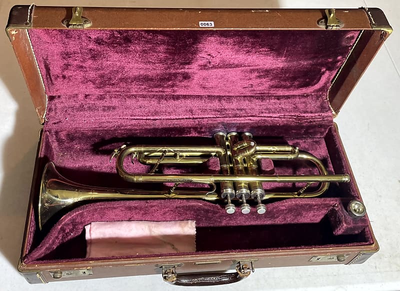 Vintage Pan American Trumpet w/ Case, Blessing 7C Mouthpiece | Reverb