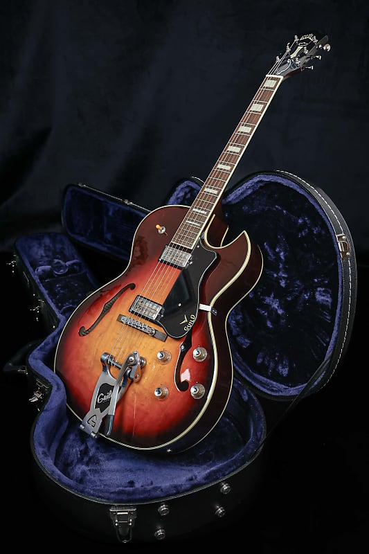 Guild CE-100D Capri with Humbuckers 2014 - Sunburst | Reverb UK