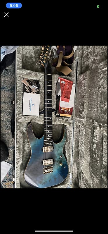 Ibanez RG6PPBFX-TSR Premium Tropical Seafloor 2020 | Reverb
