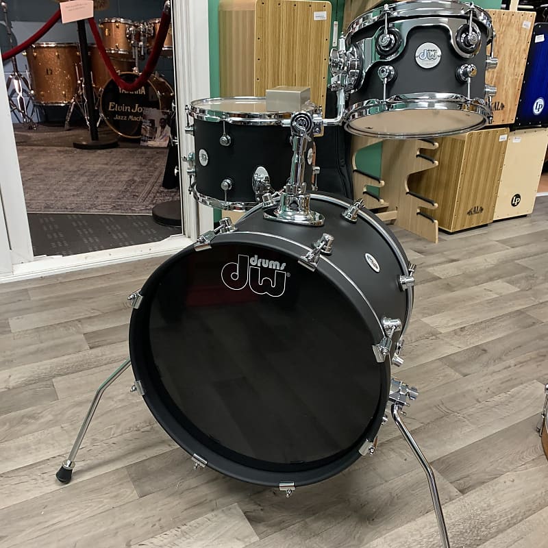 DW Design Series 10/13/18 Mini Pro Satin Black | Reverb