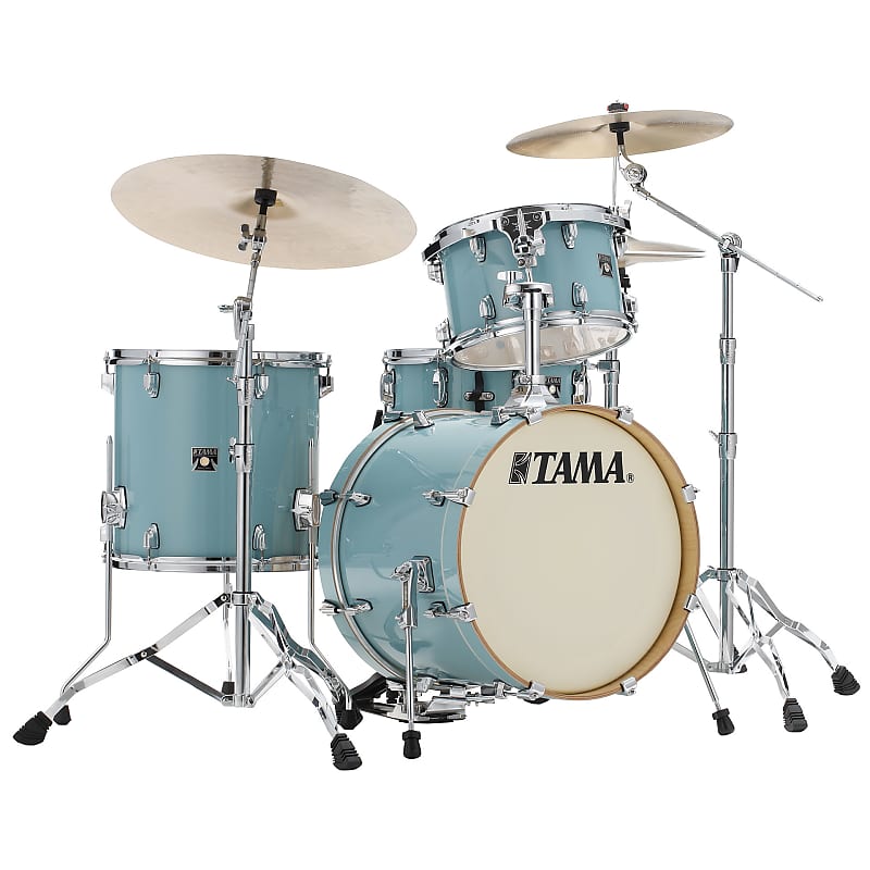 TAMA Superstar Classic Maple Light Emerald Blue Green Lacquer | Reverb