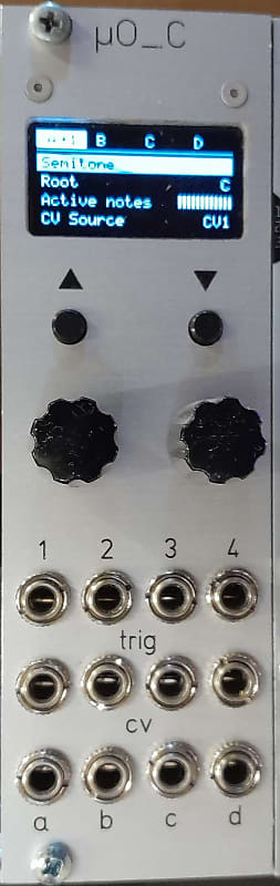 uO_C Quantizing Analog Shift Register - Micro Ornament and | Reverb