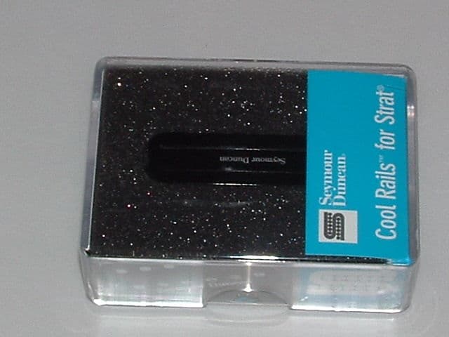 Seymour Duncan SCR-1 Cool Rails for Strat Neck Pickup (Black) | Reverb