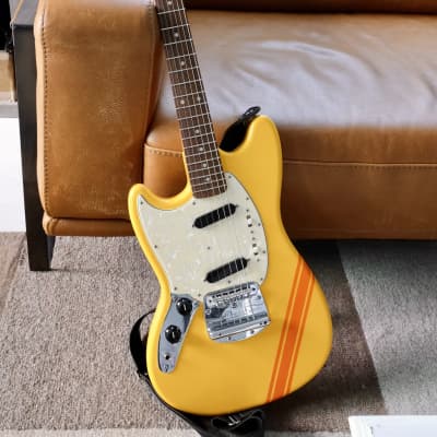 Fender Mustang Rebel Yellow 1978 | Reverb