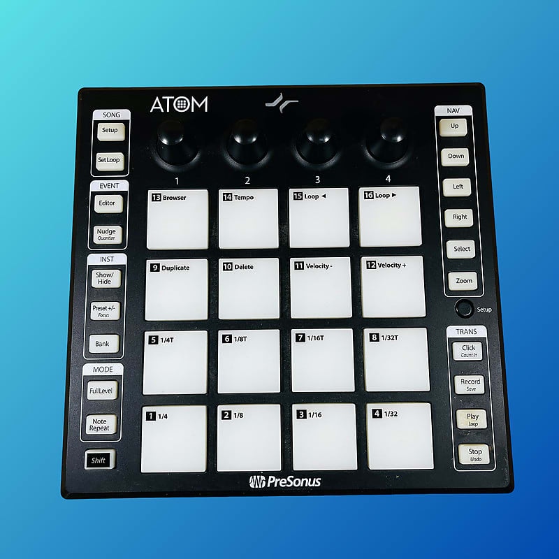 PreSonus ATOM USB 2.0 Pad Controller | Reverb
