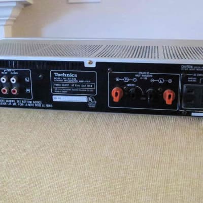 Technics SU-Z25 Vintage Stereo Amplifier - Restored! | Reverb